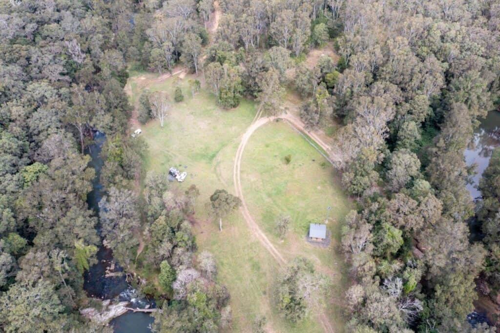 The Diggings Campground; magnificent camping near Eungella