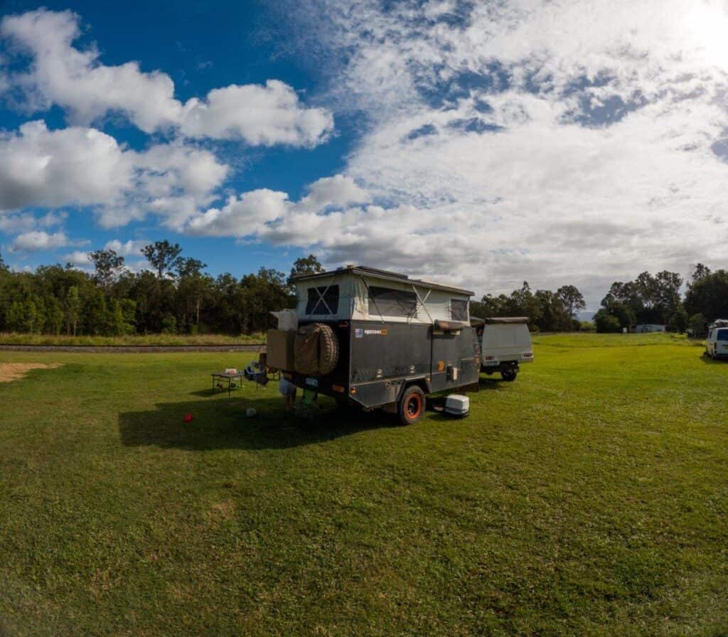 Pinnacle Hotel Camping; a brilliant spot behind the pub