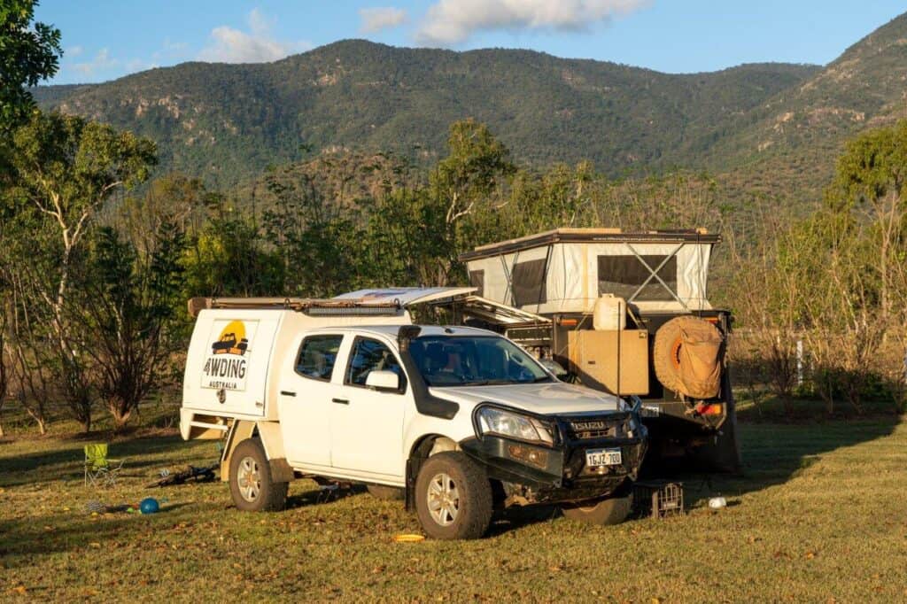 Emu Creek Camping in the Benarkin State Forest