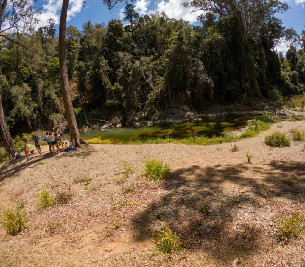 Booloumba Creek; pristine inland swimming