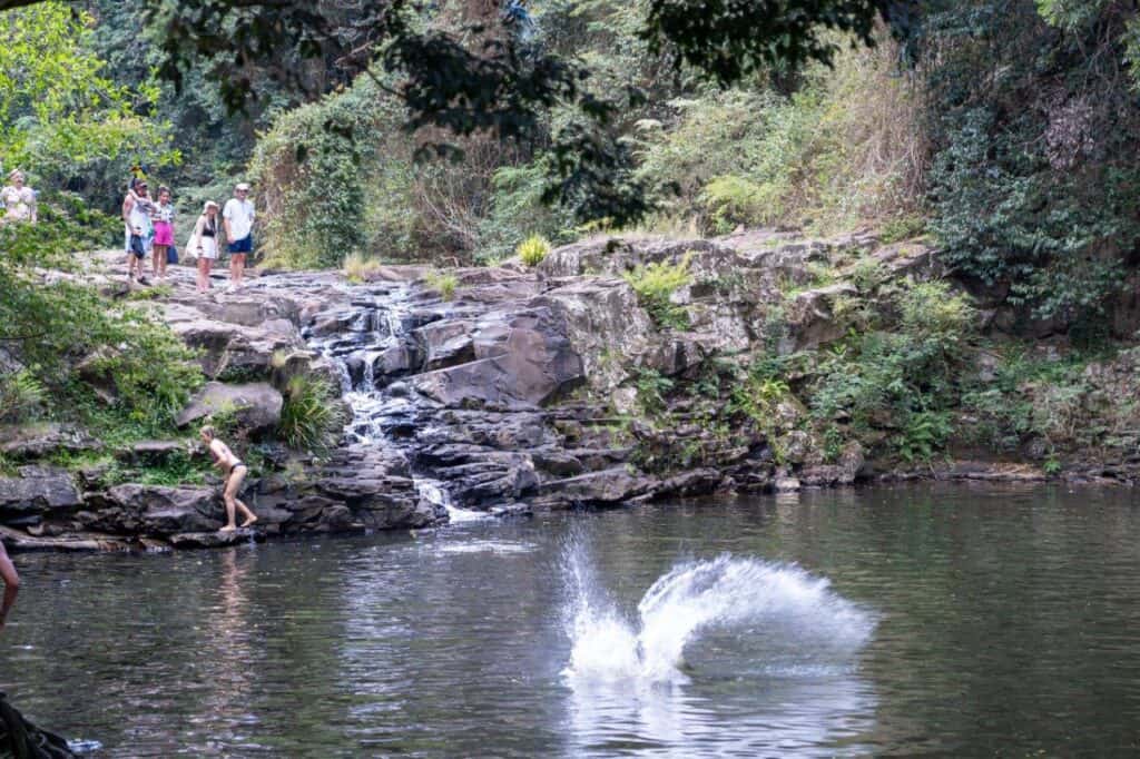 Gardners Falls; an easy and amazing swimming hole