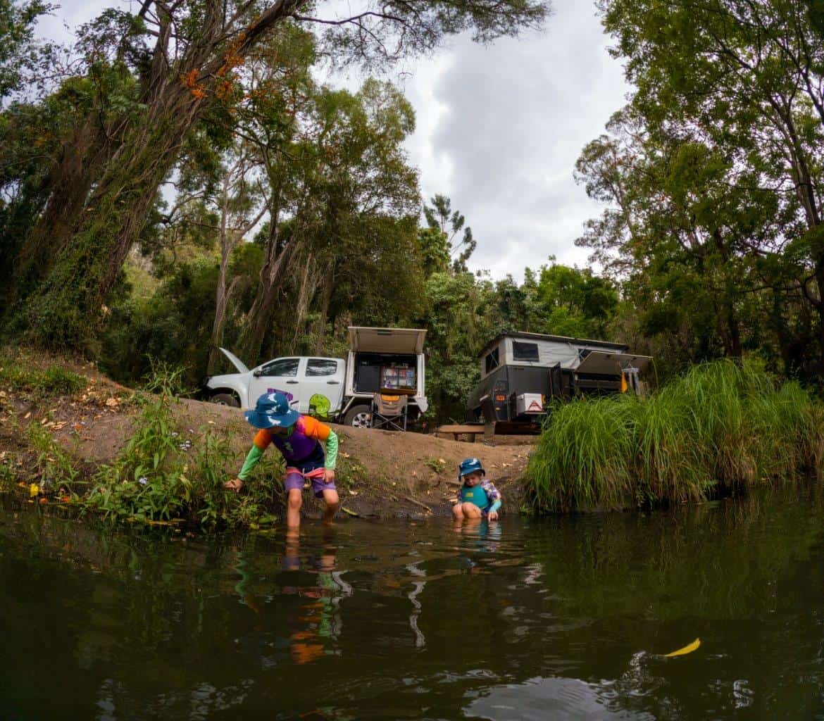 The Gorge Camping Grounds; epic camping near Brisbane