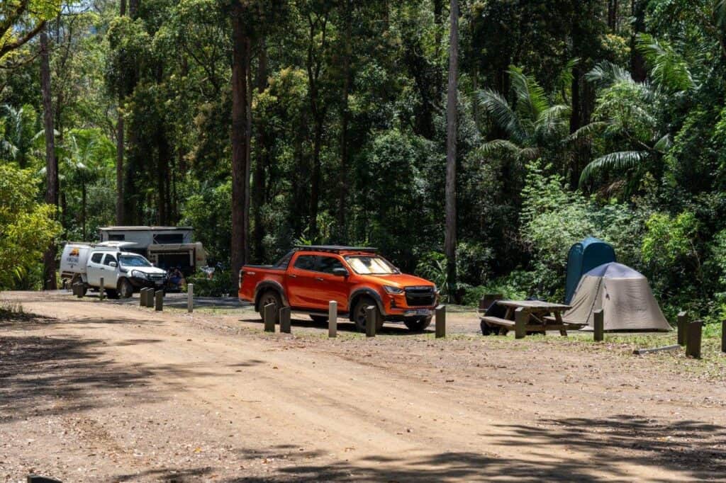 Sheepstation Creek Campground, Borders Range National Park - 4WDing ...