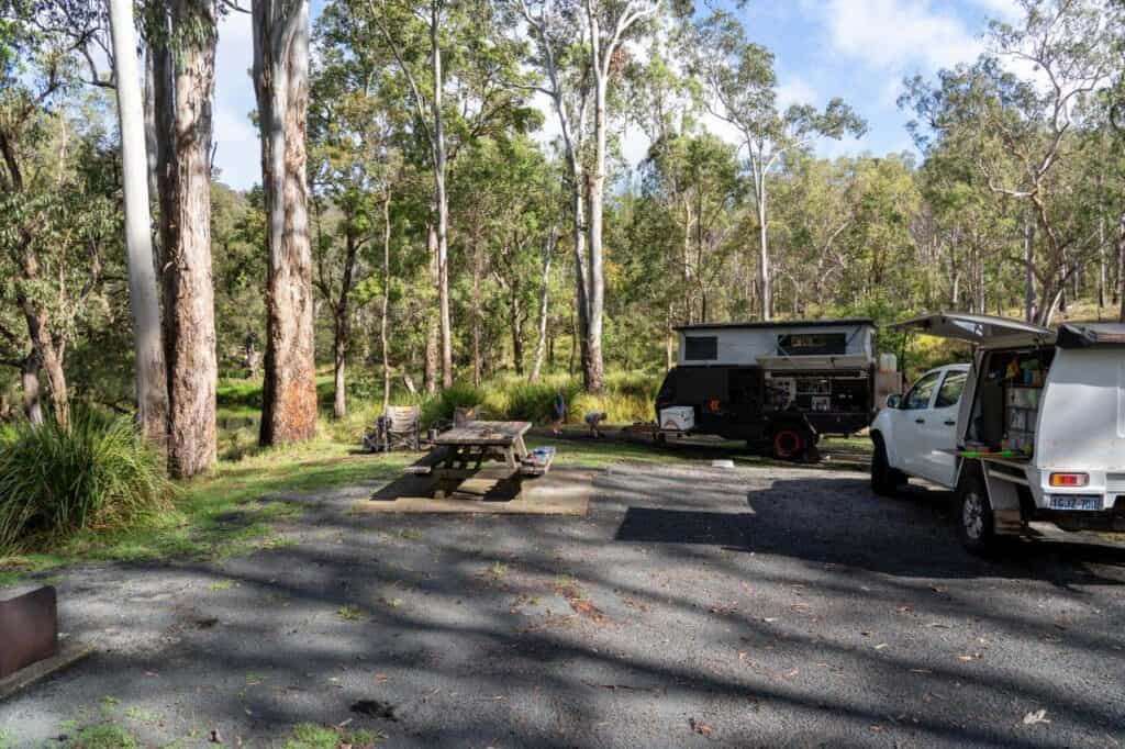 Sheepstation Creek Campground, Borders Range National Park - 4WDing ...