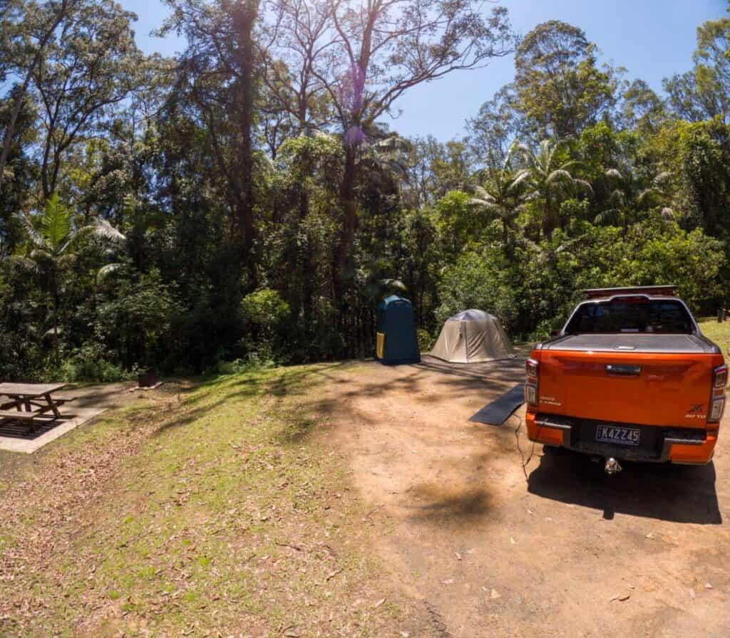 Sheepstation Creek Campground, Borders Range National Park - 4WDing ...