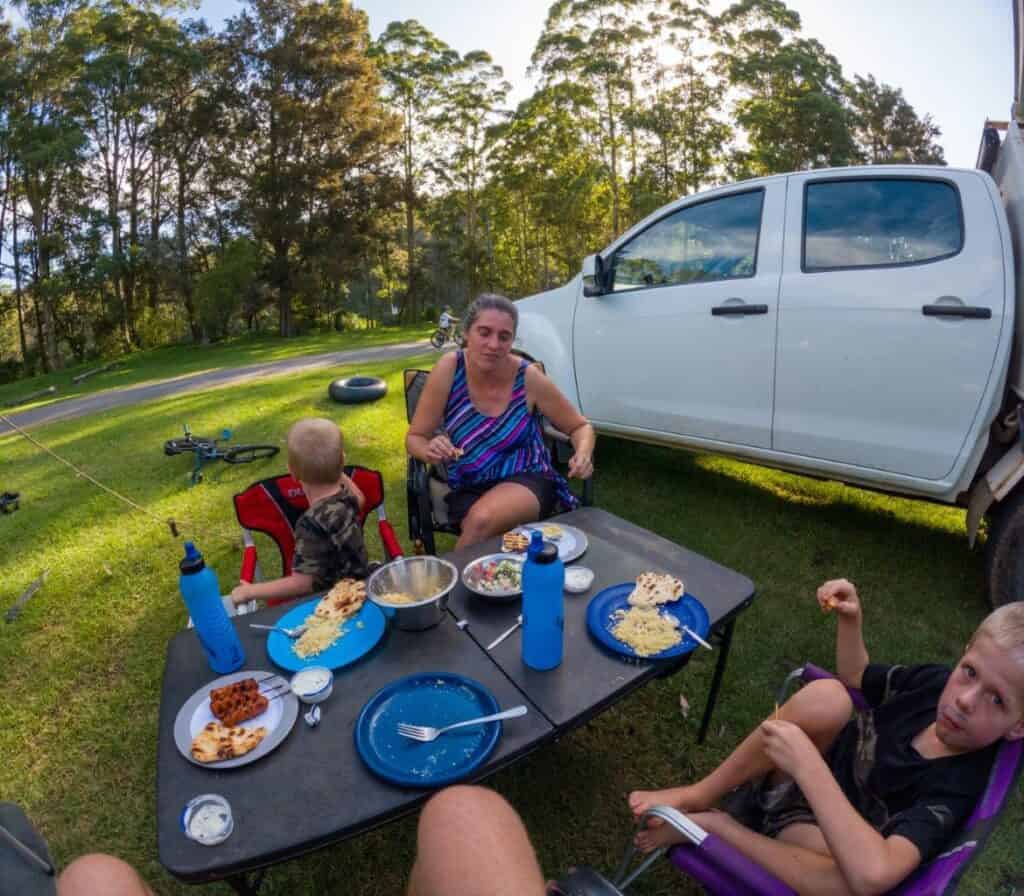 Bendeela Camping; wombats and river front bliss - 4WDing Australia
