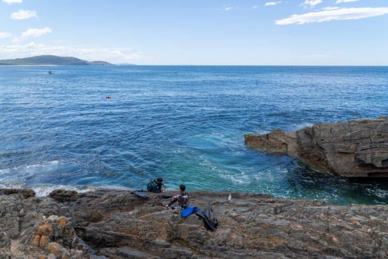 Point Plomer; brilliant but busy NSW coastal camping - 4WDing Australia