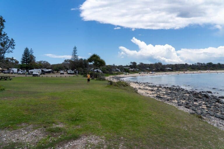 Point Plomer; brilliant but busy NSW coastal camping - 4WDing Australia