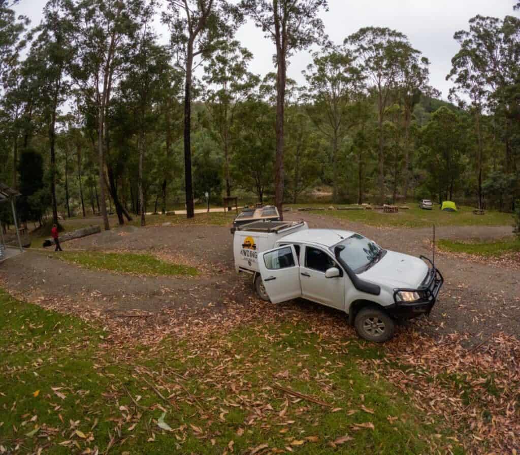 Woods Point Campground; amazing Snowy River Free Camping