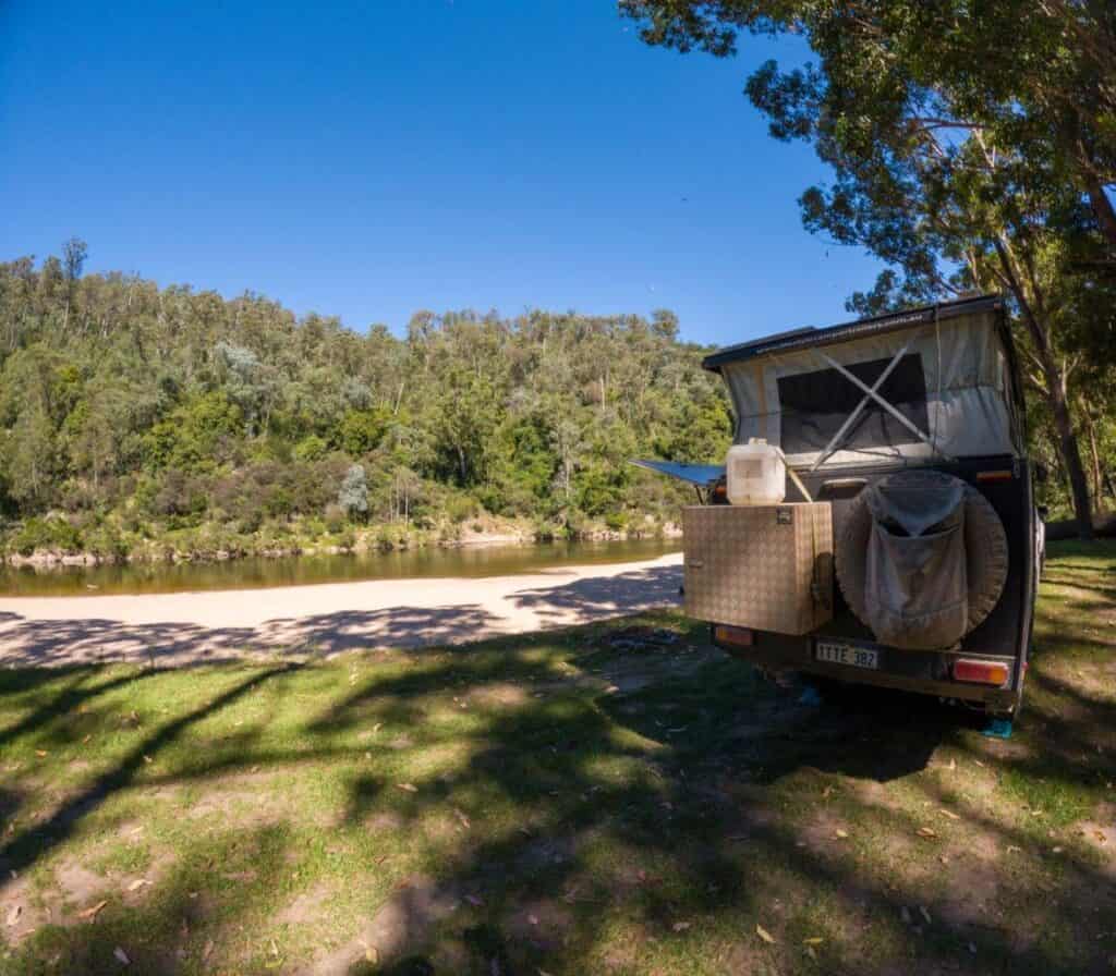 Woods Point Campground; amazing Snowy River Free Camping