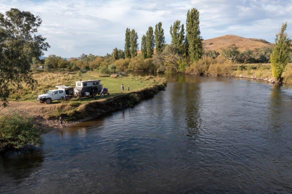 Lighthouse Crossing Reserve; sensational free camping