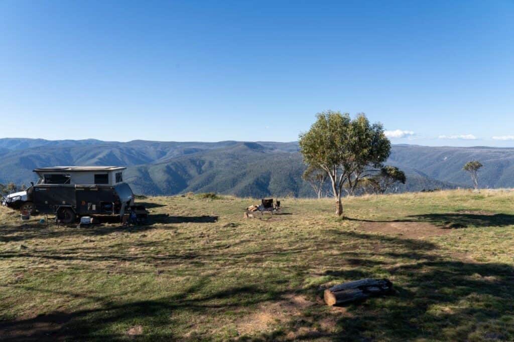 Devils Hollow; epic mountain view camping in the High Country - 4WDing ...