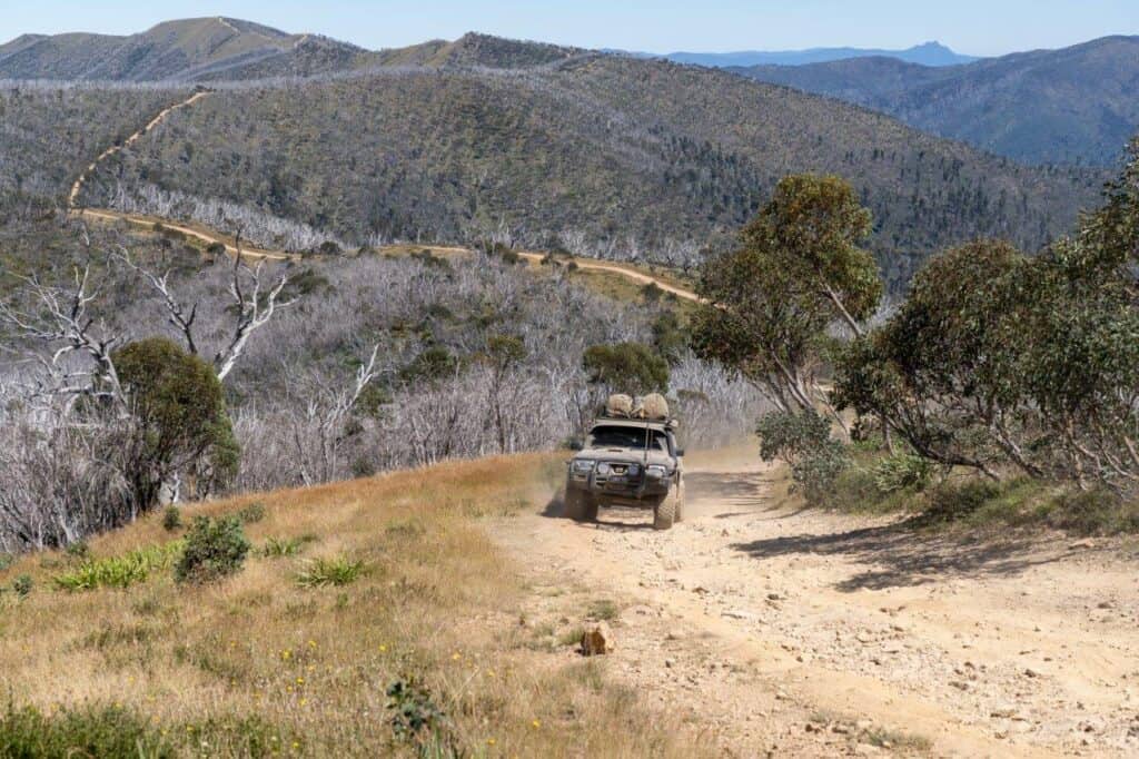 Blue Rag Range Track; insane High Country scenery by 4WD - 4WDing Australia