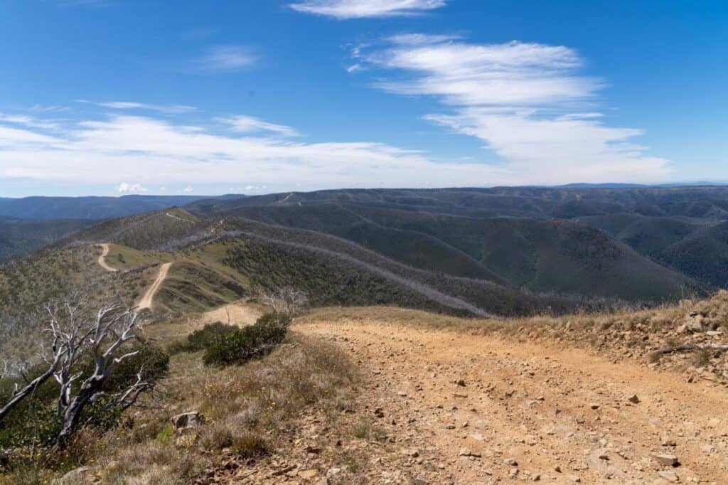 Blue Rag Range Track; insane High Country scenery by 4WD - 4WDing Australia