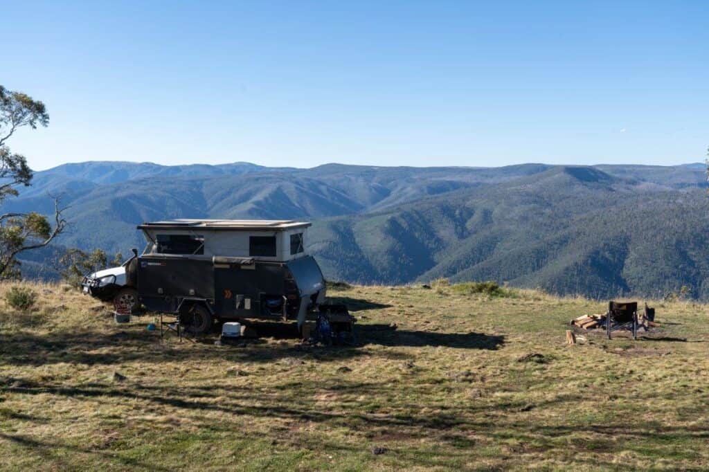 Devils Hollow; epic mountain view camping in the High Country - 4WDing ...