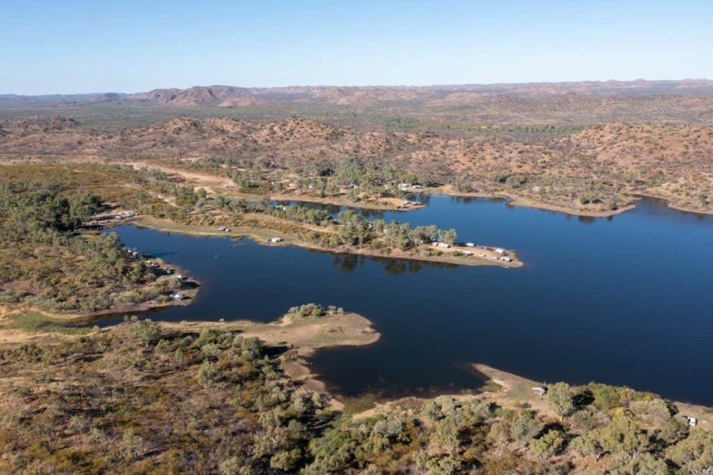 Corella Dam; great free camping near The Curry - 4WDing Australia