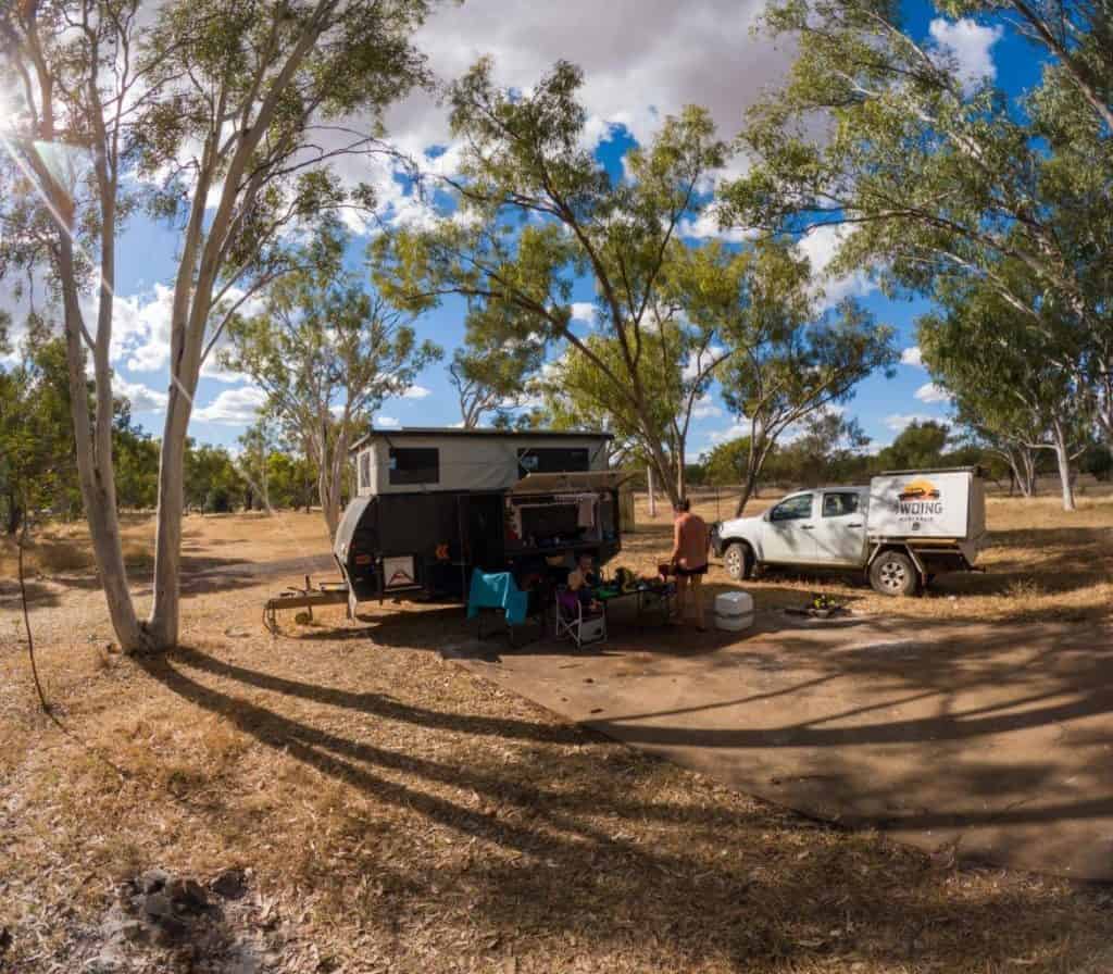 Mary Kathleen; great camping at an abandoned mine - 4WDing Australia