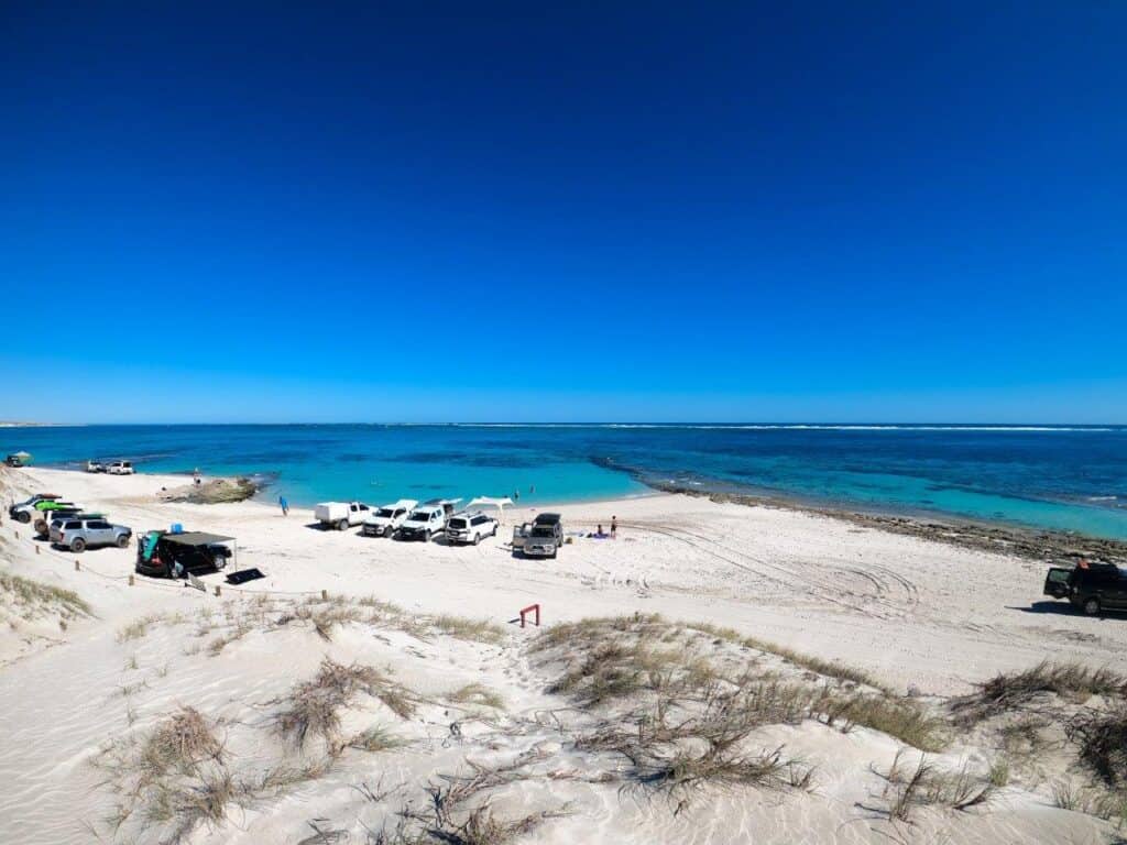 Coral Bay Caravan Park; where can you stay?